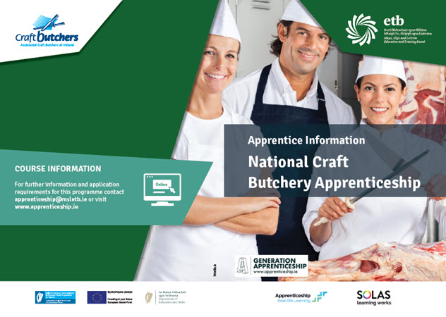 MSLETB launches the National Craft Butcher Apprenticeship - MSLETB